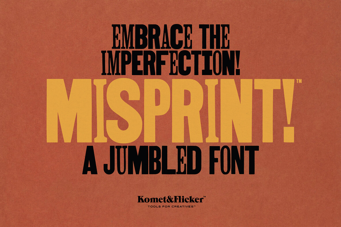 Misprint Font - FontPath