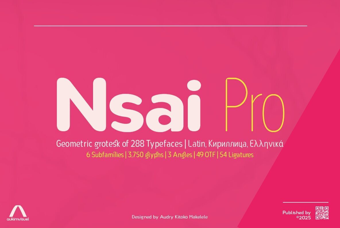 Nsai Pro Rounded Font - FontPath