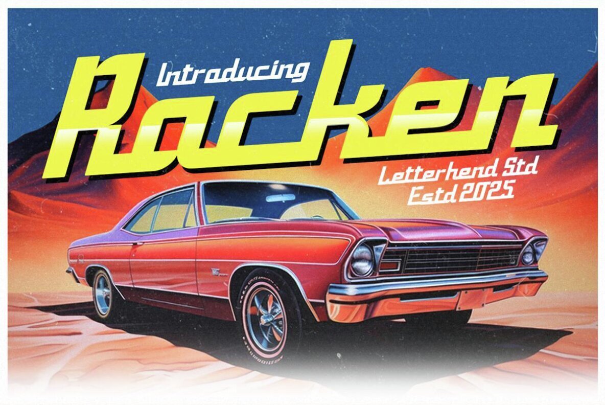 Racken Font - FontPath