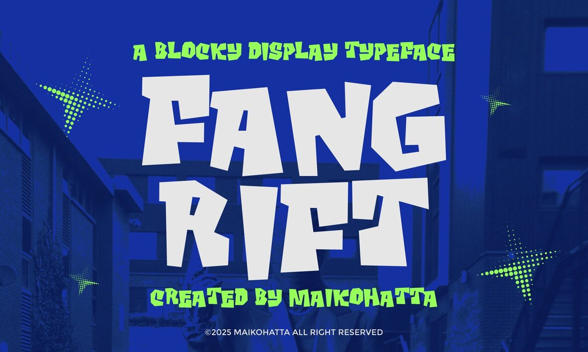 Fang Rift Font - FontPath