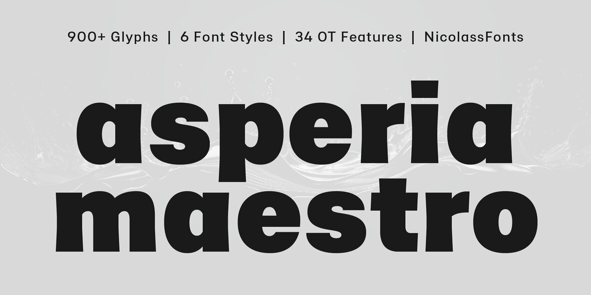 Asperia Maestro Font - FontPath