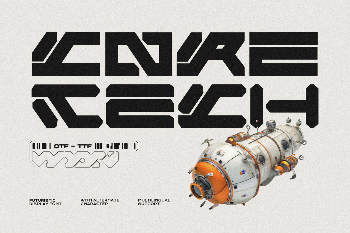 Core Tech Font - FontPath