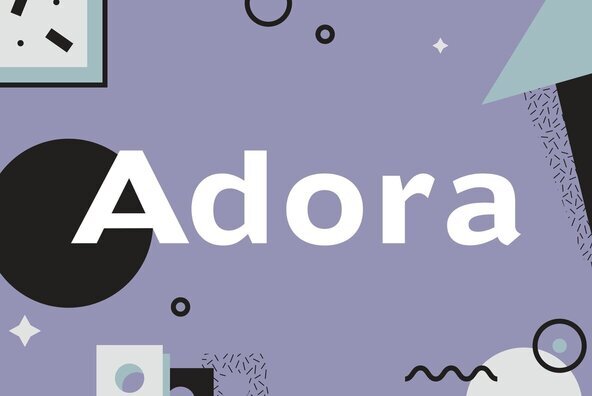 Adora Bold Font TrueType - YouWorkForThem