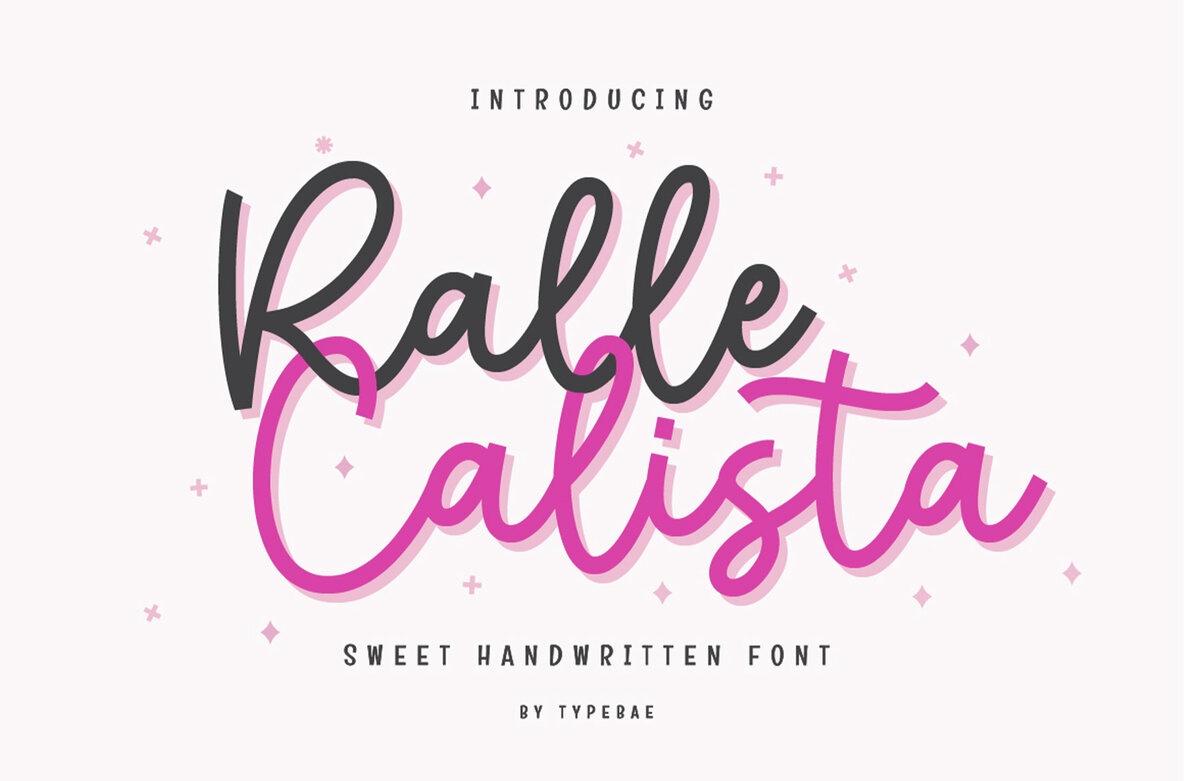 Ralle Calista Font - FontPath
