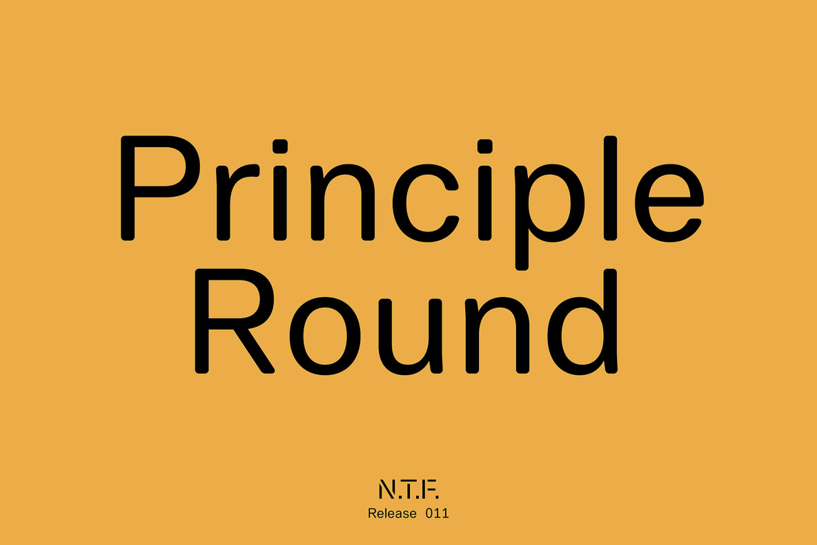 Principle Round Font - FontPath