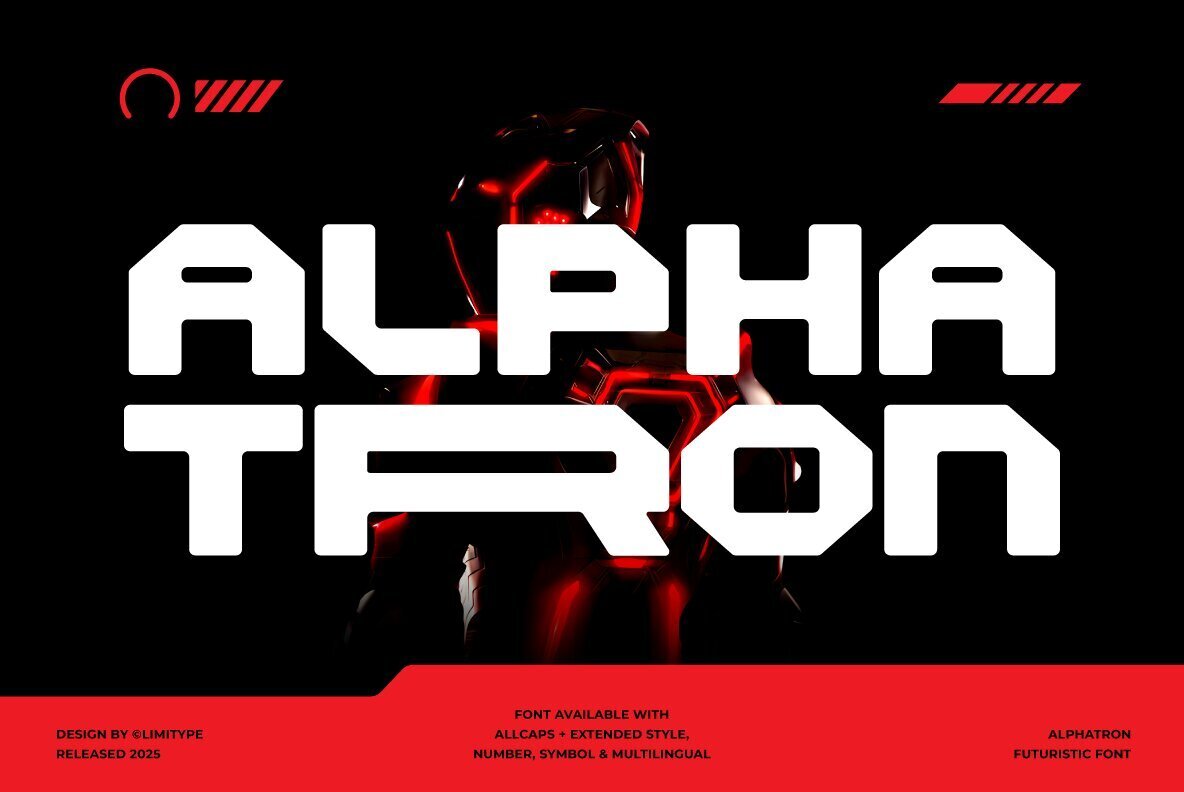 Alphatron Font - FontPath