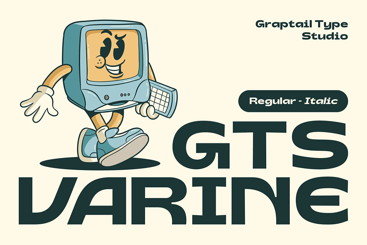 Gts Varine Font - FontPath