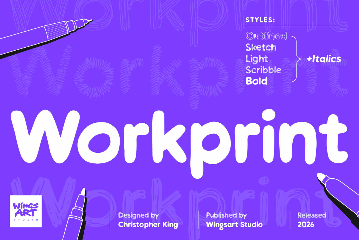 Workprint Font - FontPath