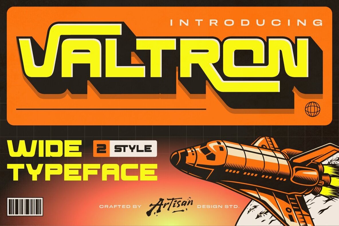 Valtron Font - FontPath