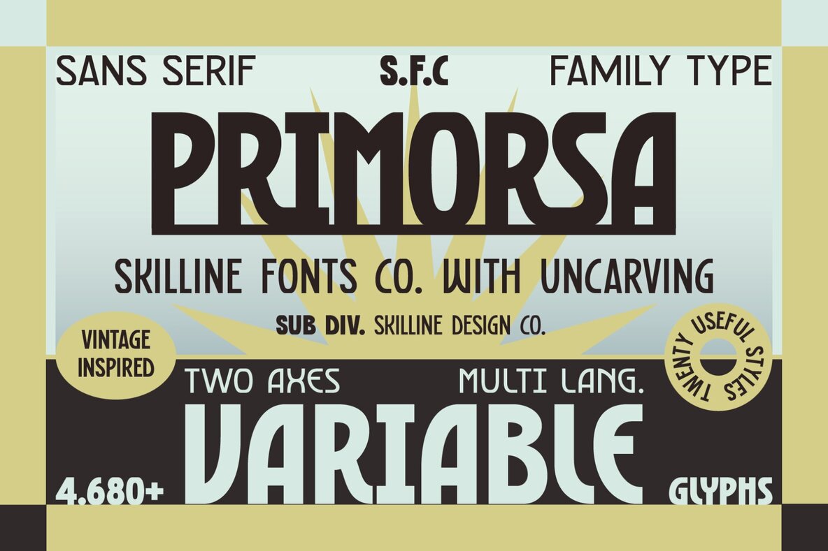 SFC Primorsa Font - FontPath