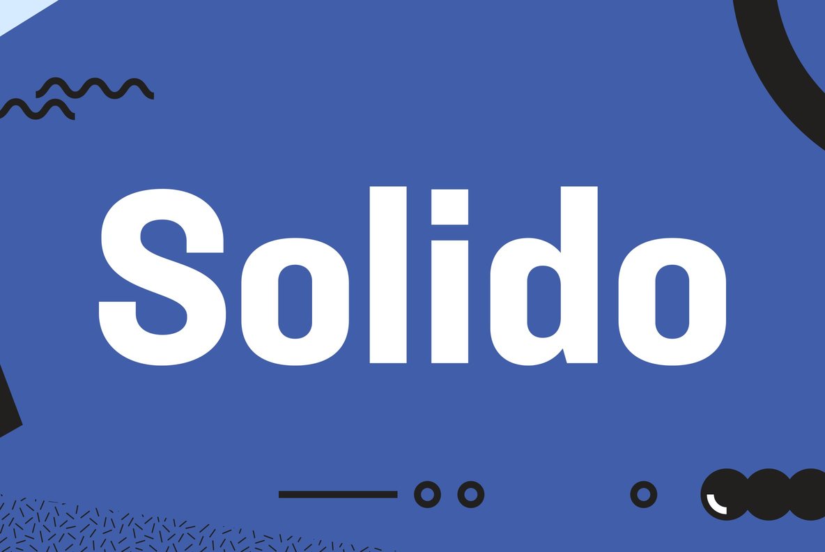 Solido - Desktop Font & WebFont - YouWorkForThem