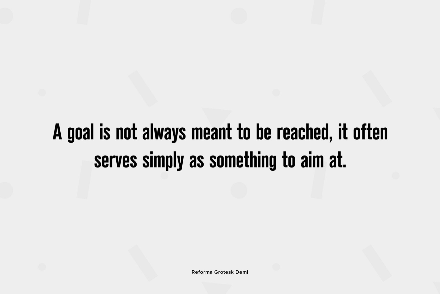 Reforma Grotesk Font - YouWorkForThem