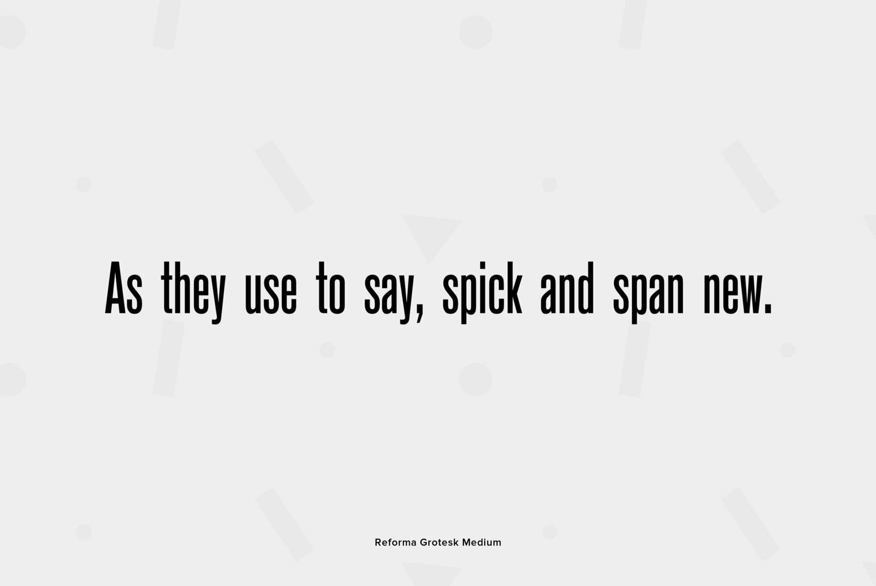 Reforma Grotesk Font - YouWorkForThem