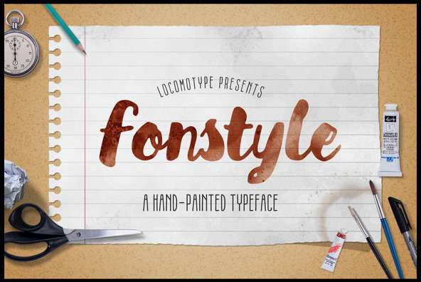 Fonstyle Font - YouWorkForThem