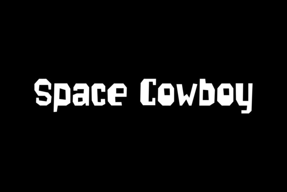 Space Cowboy Font - YouWorkForThem