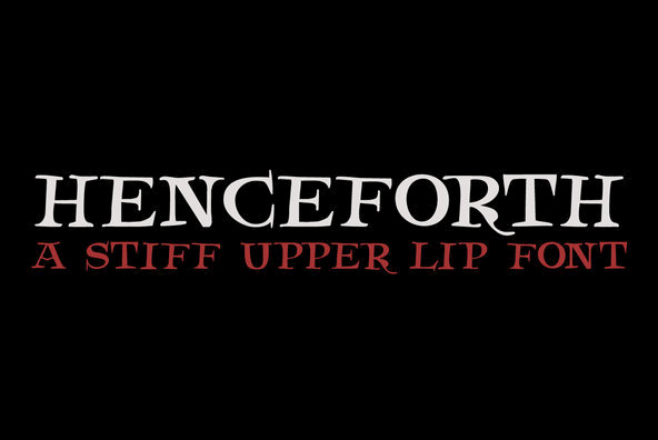 Henceforth Font - YouWorkForThem