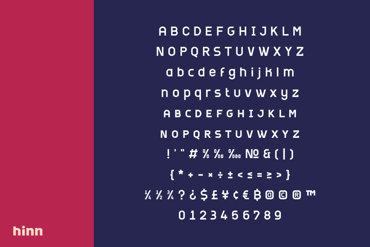 hinn Font - YouWorkForThem