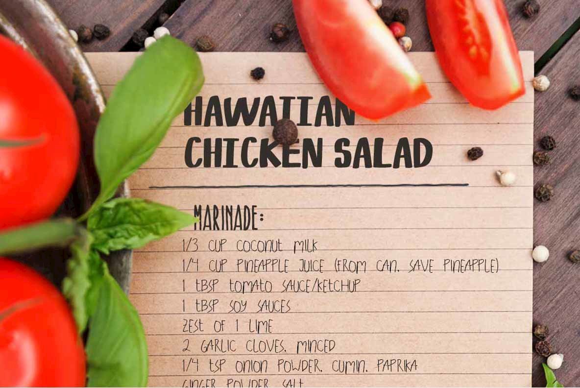 Recipe Daily Font YouWorkForThem recipe-daily-font-youworkforthem