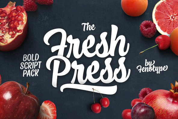 Fresh Press Font - YouWorkForThem