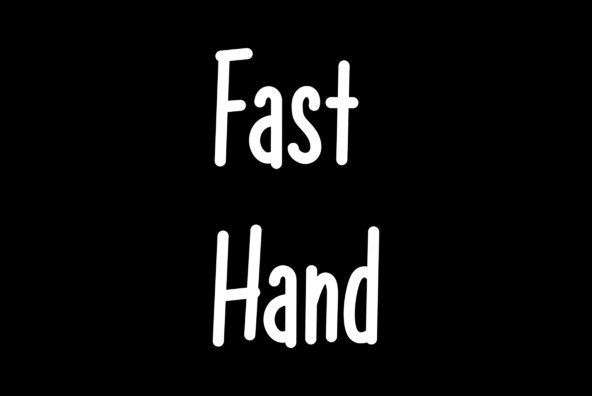 Fast Hand Font - FontPath
