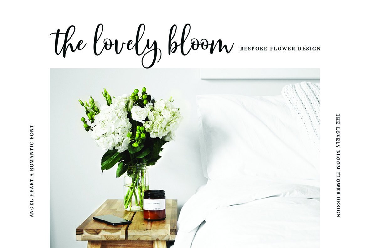 Angel Heart Font - YouWorkForThem