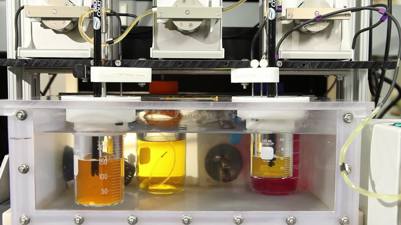 Beaker Experiment in Science Lab (1072) Video - YouWorkForThem