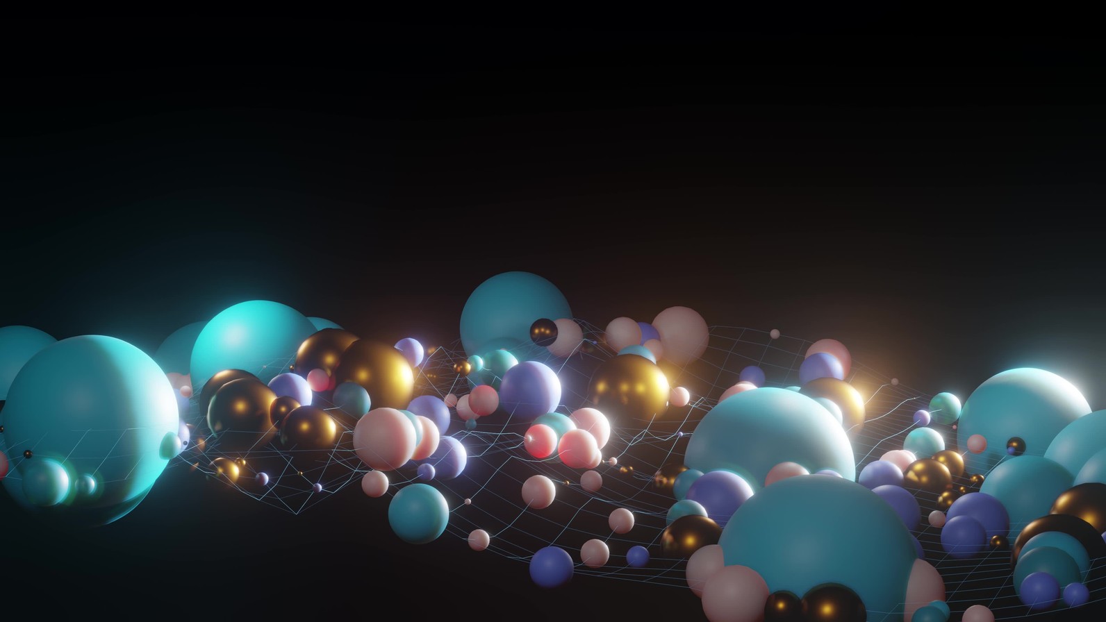Abstract Animated Sphere Loop (1220) Video - YouWorkForThem