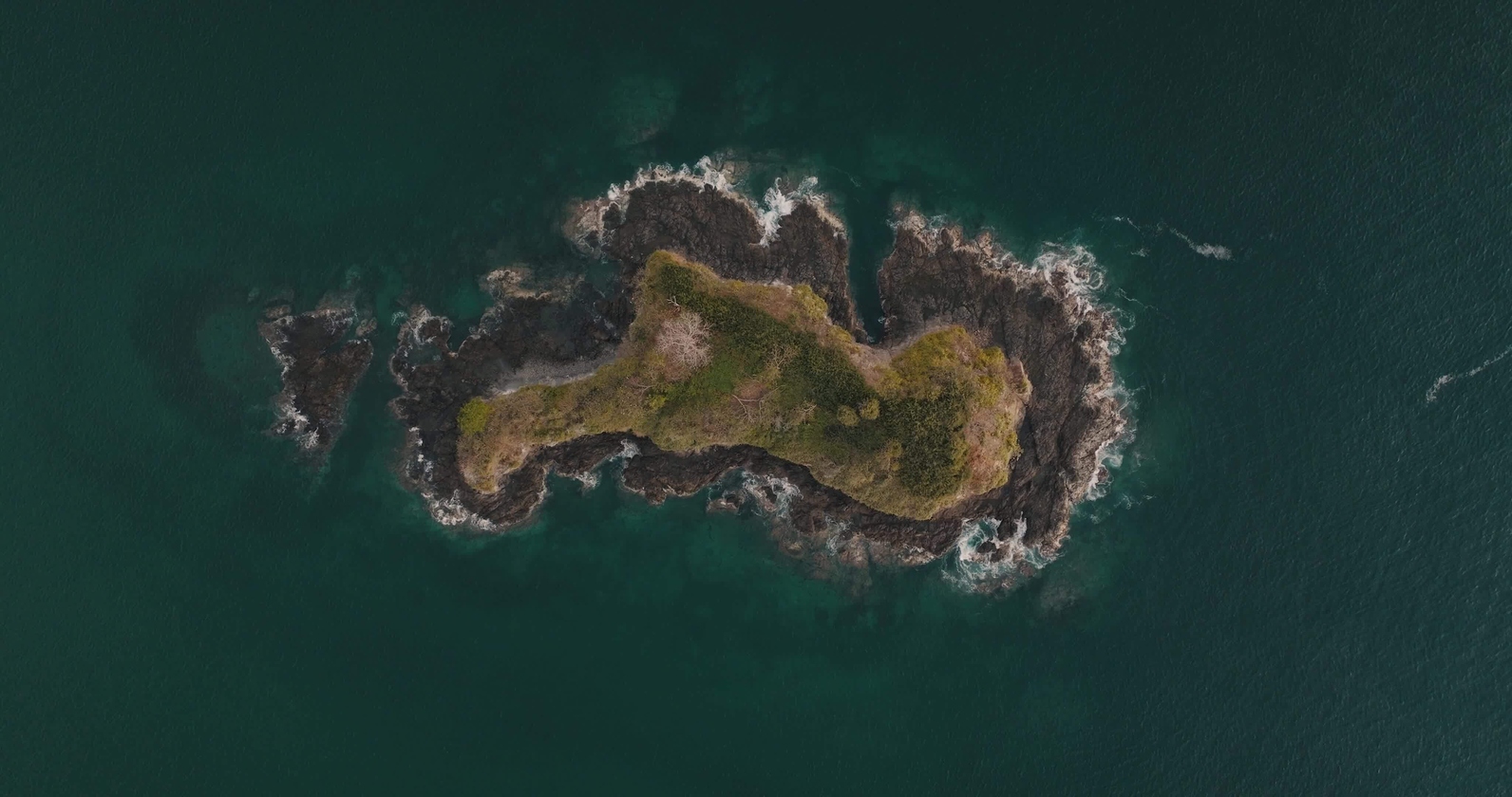 Small island off of the coast (3383) Video - YouWorkForThem